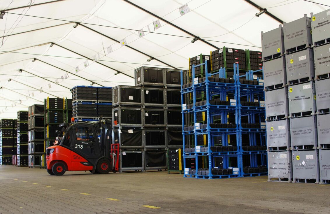 Logistics center in Westerwald (near Frankfurt) - Elsen GmbH & Co. KG.